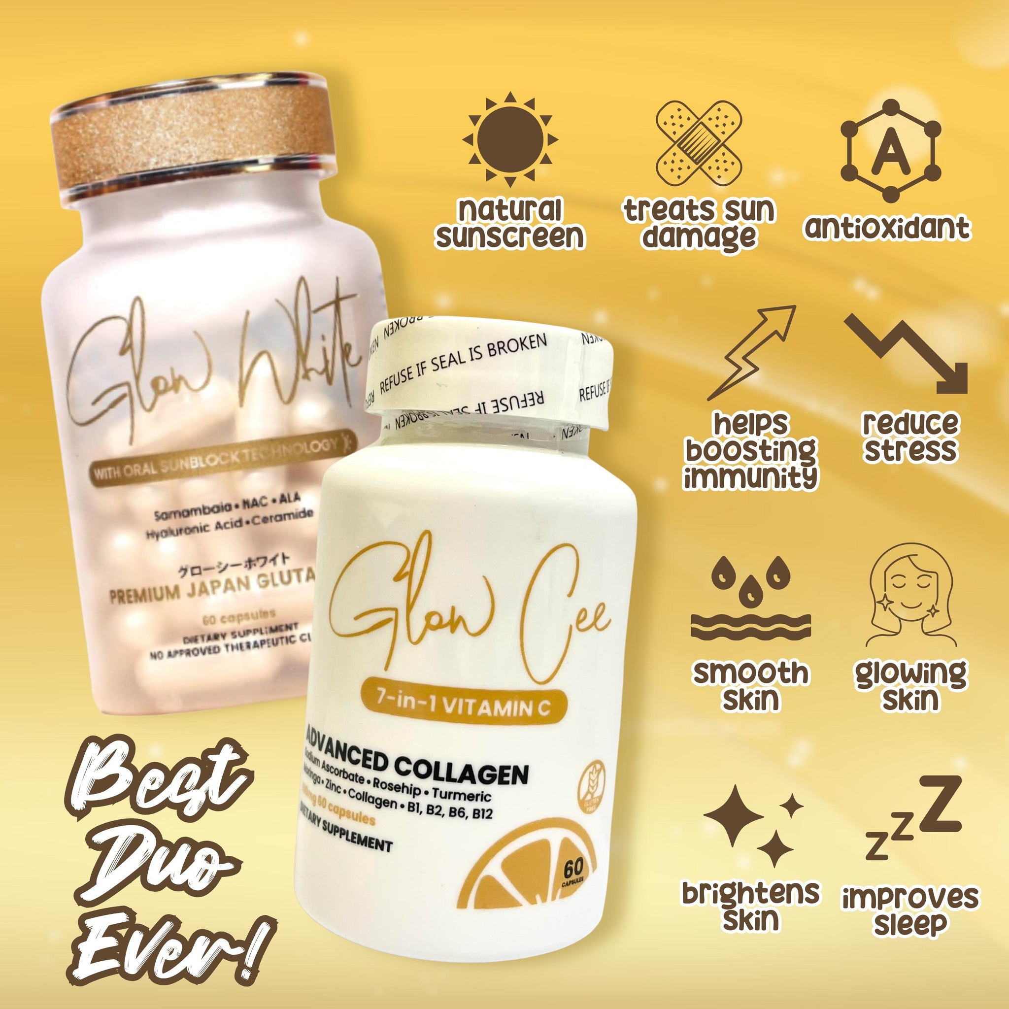 Buy 1 Glow Cee, Get 1 Glow White Japan Premium – Glow with FAB